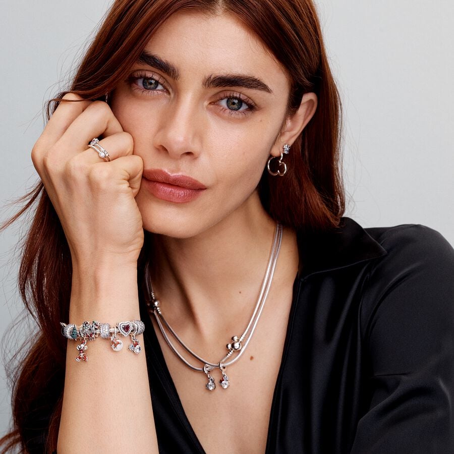 Pandora სამკაულები | Pandora Georgia Pandora Disney Earring / 293528C00